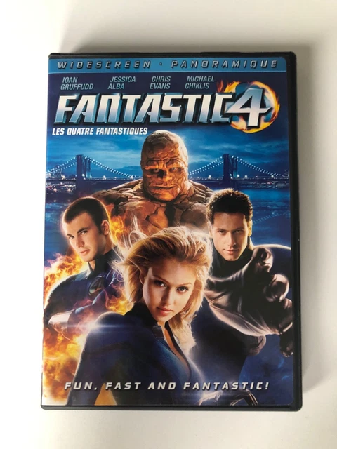 FANTASTIC FOUR (DVD, 2005, Canadian Widescreen) $5.60 - PicClick CA