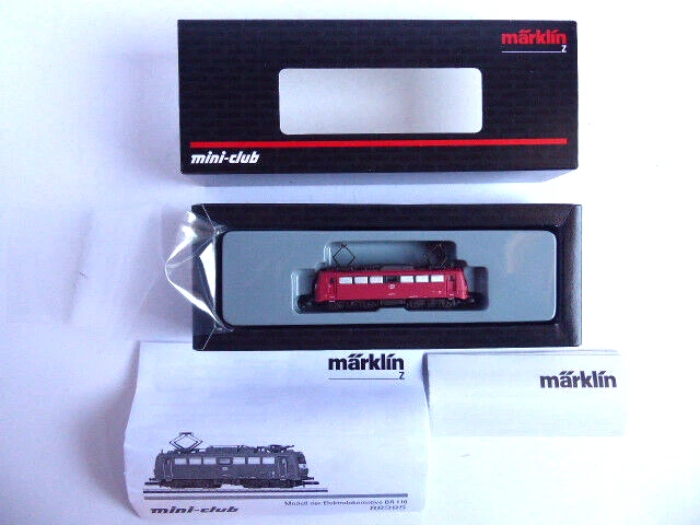 MÄRKLIN MINI CLUB spur z 88385 E-Lok BR 110 DB AG + OVP EUR 145,00 - PicClick DE