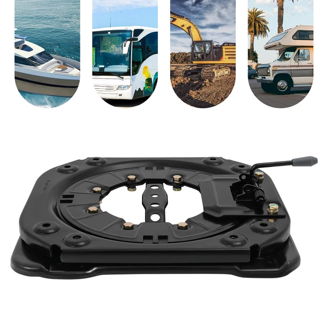 SEAT SWIVEL BASE Steel Plate Swivel Seat Base 360° Rotatable Sitz ...