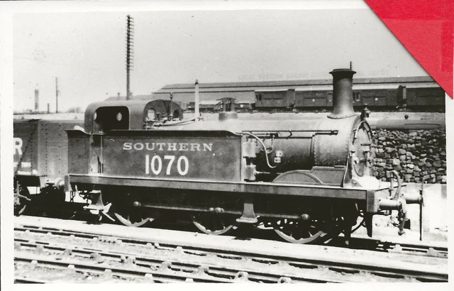 SOUTHERN RAILWAY EX SER - R CLASS 0-6-0T - NO.1070 - VINTAGE IMAGE ...