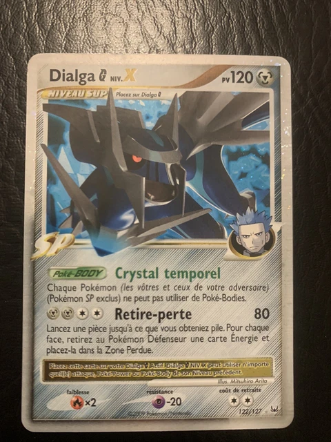 CARTE POKÉMON DIALGA G Niv X 122/127 Platine FR - Neuf EUR 49,99 ...