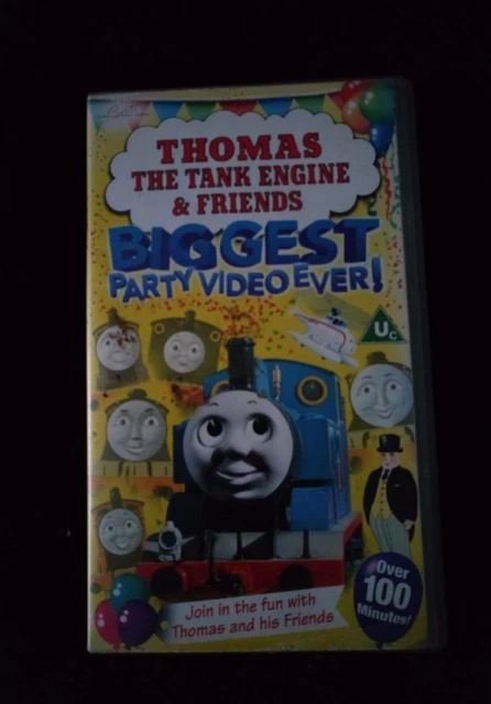 THOMAS THE TANK Engine & Friends Biggest Party Ever VHS £6.00 - PicClick UK