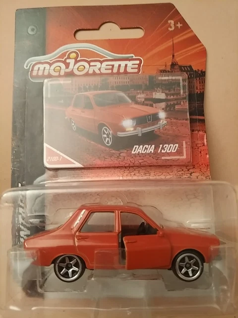 MINIATURE MAJORETTE DACIA 1300 Renault R12 Rouge 2022 Neuf En Blister ...