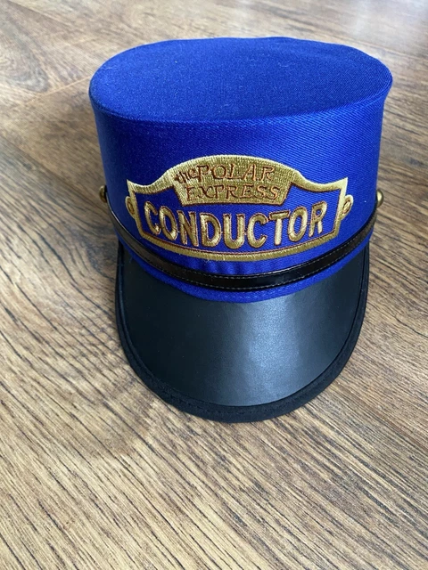 THE POLAR EXPRESS Conductors Hat £15.50 - PicClick UK