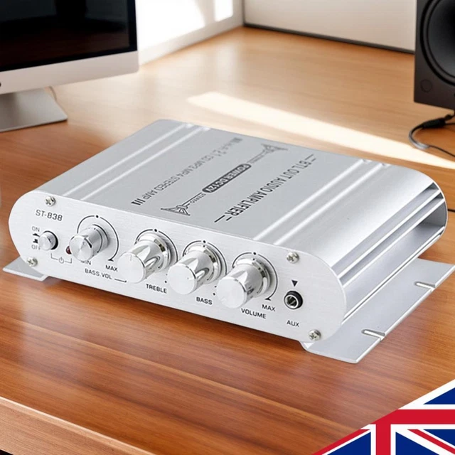 2.1 CHANNEL HOME Audio Amplifier with Subwoofer Output 12V for Home ...