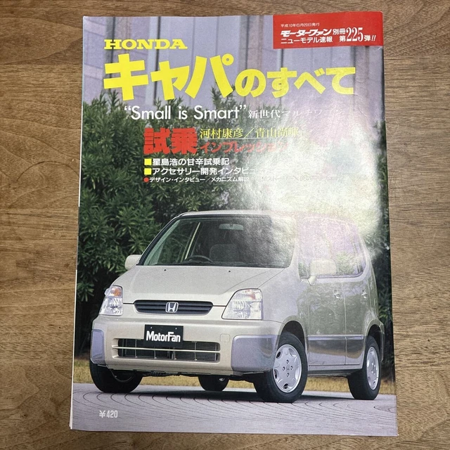 MOTOR FAN EXTRA New Model Report Honda Capa All About £46.25 - PicClick UK