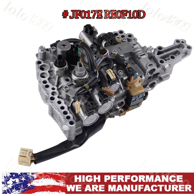 JF017E RE0F10D VALVE Body CVT Transmission with Solenoids For Murano ...