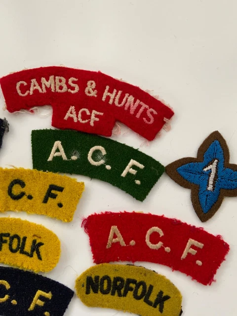 ORIGINAL ARMY CADET force acf cloth military badges patches EUR 13,13 ...