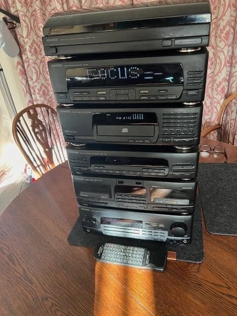 KENWOOD M-85 HIFI Separates plus Remote Control (Stereo System) £199.00 ...