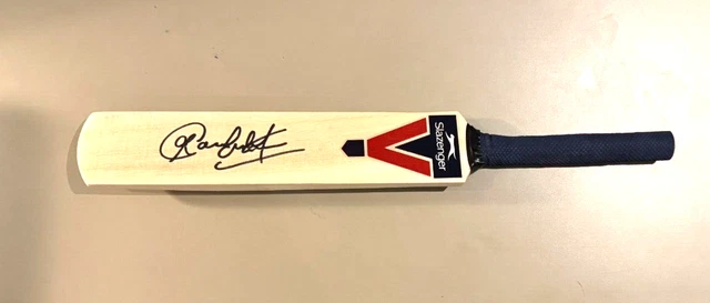 SACHIN TENDULKAR SIGNED Cricket Mini Bat with COA - India £179.95 ...