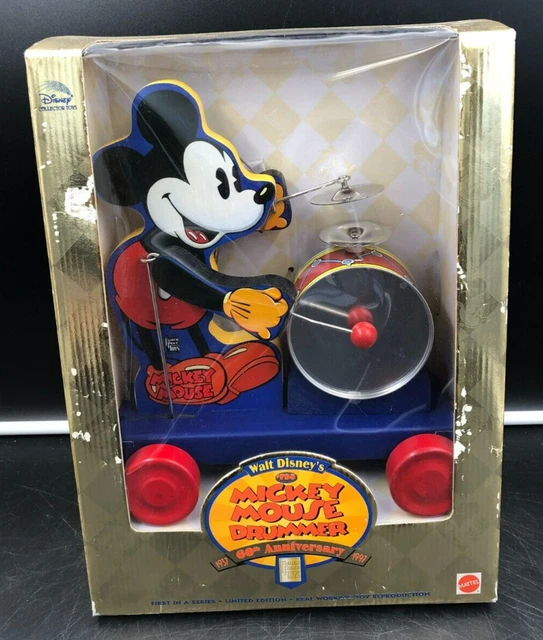 MATTEL WALT DISNEY'S MICKEY MOUSE DRUMMER 60th Anniversary Limited Ed ...