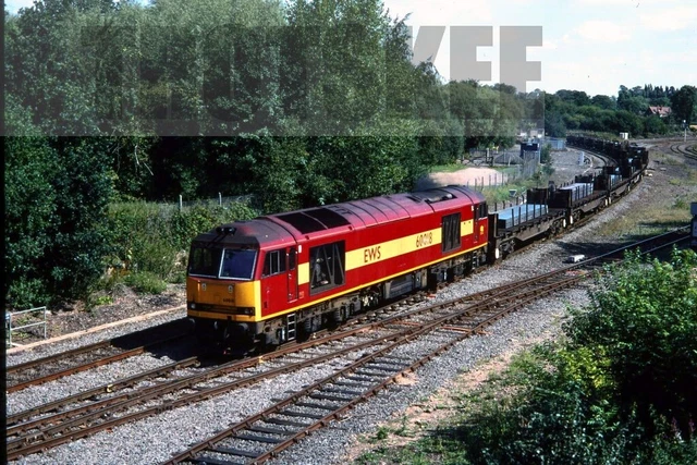 35MM SLIDE BR British Railways Diesel Loco Class 60 60018 Whitacre 2003 ...