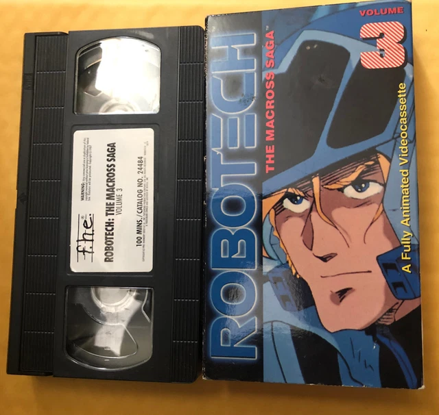 THE ROBOTECH: THE Macross Saga - Vol. 3 (VHS, 1987) Roy Fokker £9.28 ...
