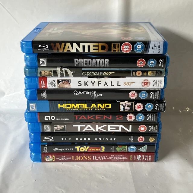 11X BLU-RAY BUNDLE Job Lot of films Movies Action Drama EUR 11,66 - PicClick IT