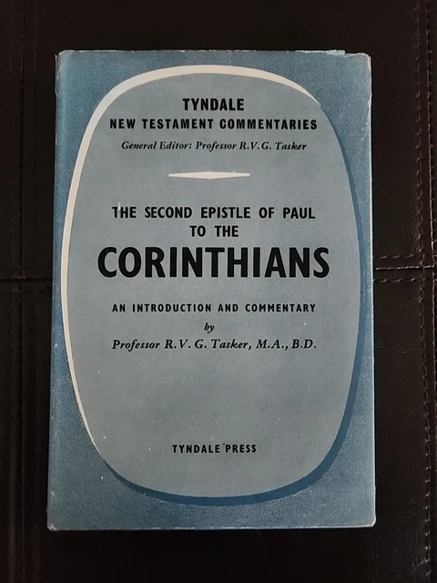 LA DEUXIÈME ÉPÎTRE de Paul aux Corinthiens (R.V.G. Tasker - 1961) (ID ...