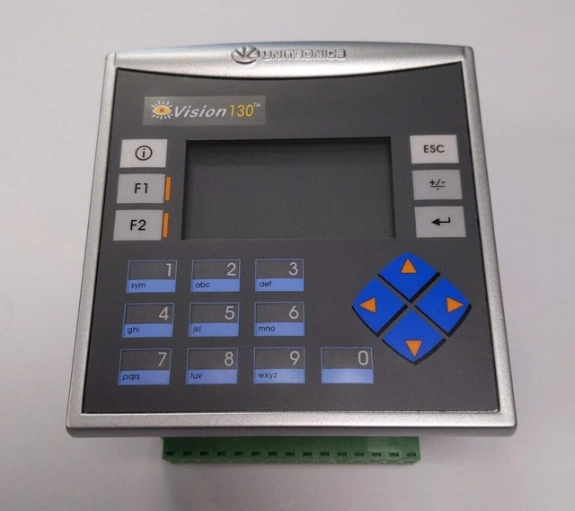 UNITRONICS V130-33-TA24 PLC + integrated HMI (2.4" LCD & keypad) $221. ...