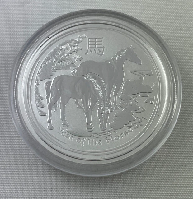 2014 AUSTRALIA YEAR of the Horse 1/2oz - Perth Mint - Silver 50c Coin ...