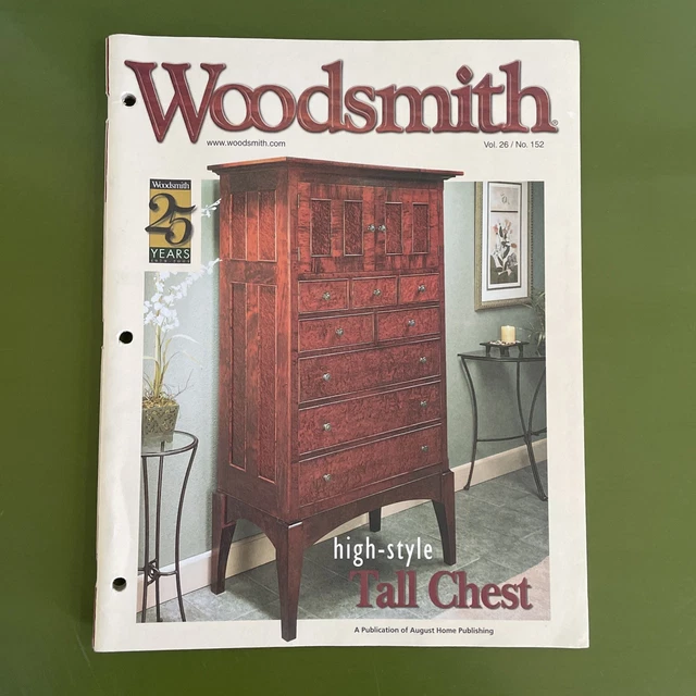 WOODSMITH MAGAZINE APRIL/MAY 2004 Vol. 26 No. 152 £3.75 - PicClick UK