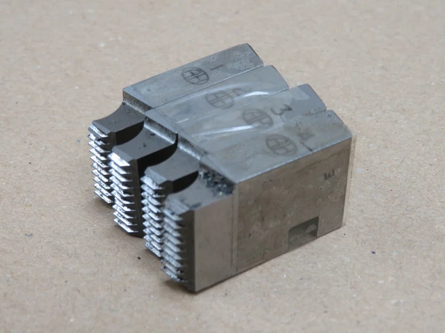 BSP BRITISH STANDARD Pipe Die Set For 1/2" Coventry Die Head £10.00 ...