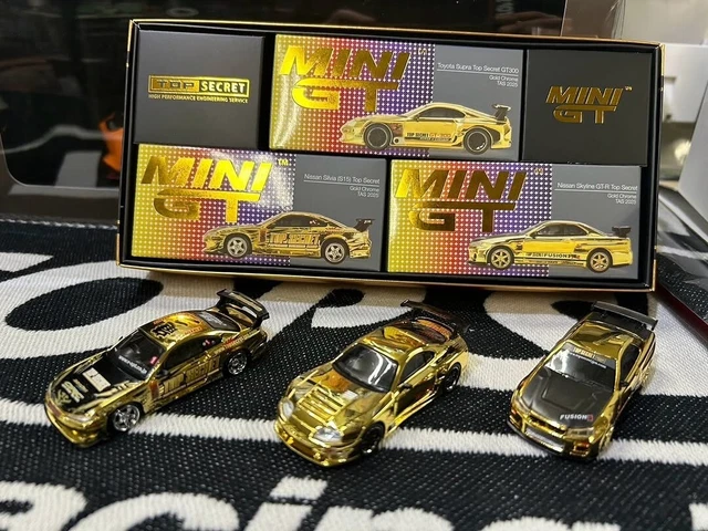MINI GT TOP SECRET Tokyo Auto Salon 2025 edizione limitata minicar set ...