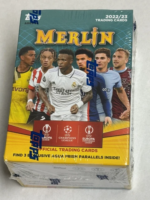 2022-23 TOPPS UEFA Club Competitions Merlin Chrome Soccer Sealed Blaster Box $24.75 - PicClick