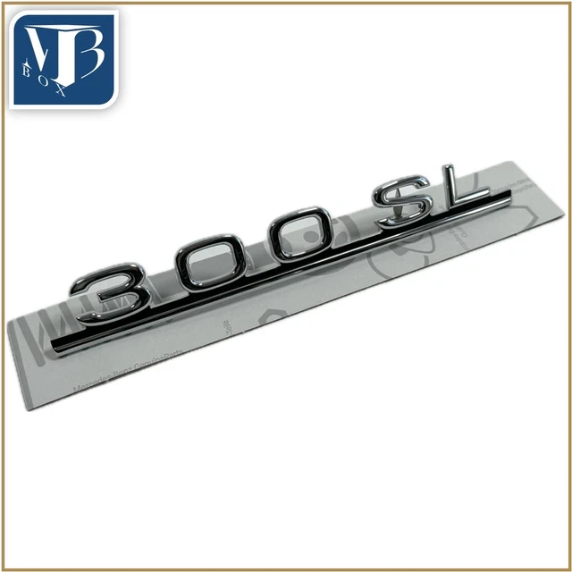 GENUINE MERCEDES-BENZ W107 R107 300SL type mark lettering on rear lid £ ...