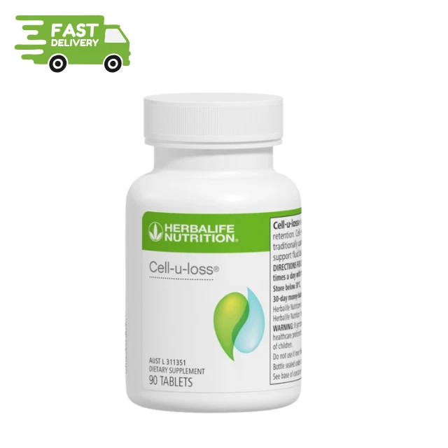 HERBALIFE CELL-U-LOSS 90 Tablets - Reduce Fluid Retention (Lose Water ...