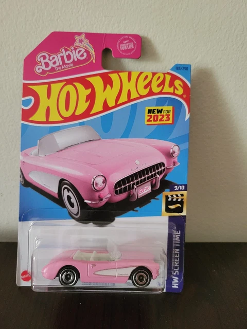 2023 HOT WHEELS Barbie 1956 CORVETTE BARBIE THE MOVIE £9.02 - PicClick UK