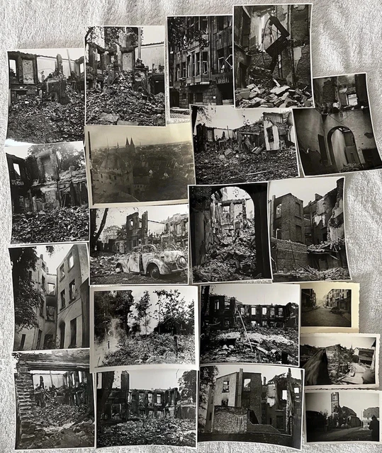 ALTE FOTOS 2WK Militaria Düsseldorf / Forbach / Tieffenbach / Epinal ...