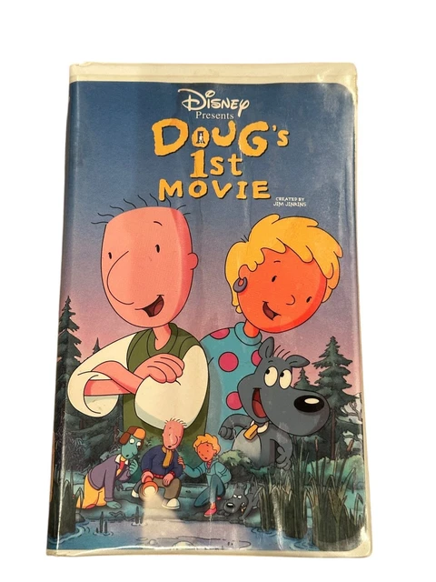 DOUG'S 1ST MOVIE VHS 1999 Animation Includes Bonus Dougumentary Disney ...