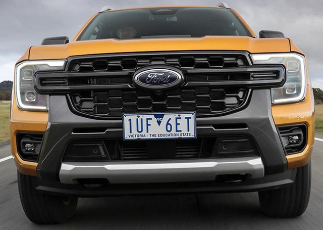 GENUINE 2022 FORD Ranger Next-Gen Wildtrak Lower Bumper Grille Bottom ...