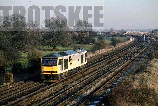 35MM SLIDE BR British Railways Diesel Loco 60032 Class 60 Melton Ross ...