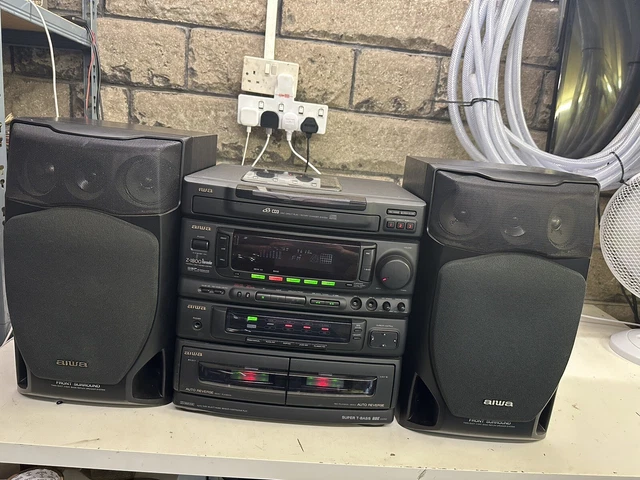 AIWA Z-1800 HIFI Seperate System Amp EQ CD Tape Tuner Stack Vintage EUR 114,94 - PicClick IT