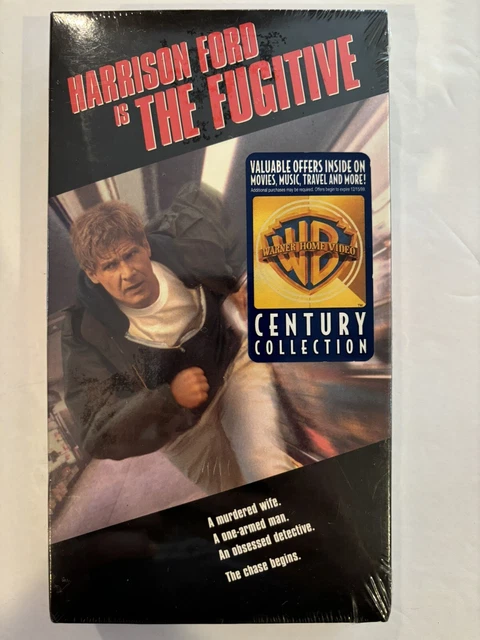 THE FUGITIVE VHS 1994 Harrison Ford/Tommy Lee Jones - New/Sealed ...