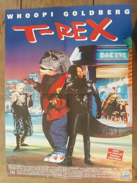 T-REX POSTER WHOOPI GOLDBERG Jonathan BETUEL child dinosaur 60x80cm £10 ...