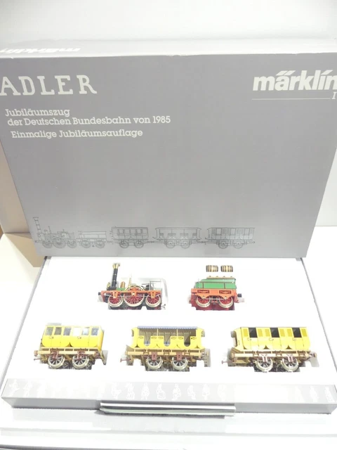 MÄRKLIN SPUR 1 5751 Zugset "Der Adler" Jubiläumspackung von 1985 in OVP ...