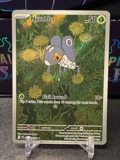 2025 | POKÉMON Phantasmal Flames | Nymble Illustration Rare | 096/094 £ ...