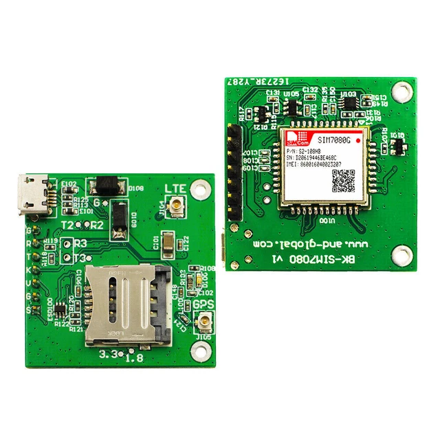 SIMCOM SIM7080G LTE CAT-M NB IoT Module NB-IOT Global SIM7080G Breakout ...