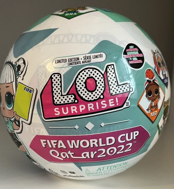 LOL SURPRISE LIMITED Edition X FIFA World Cup Qatar 2022 Doll w/7 ...