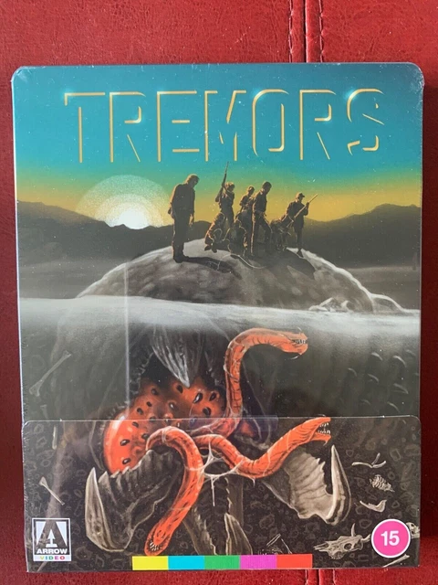 TREMORS STEELBOOK 4K UHD Blu ray New Sealed Arrow Ultra Zavvi Ultra HD ...