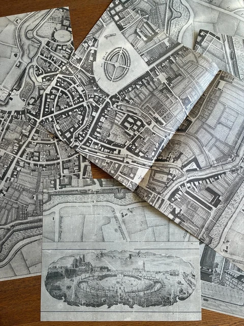PIANTA DI PADOVA 1781 Giovanni Valle historical map £235.00 - PicClick UK