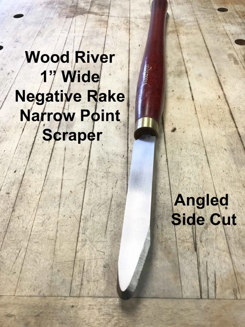 WOODTURNING LONG NOSE Negative Rake Scraper Wood Lathe Chisels $70.00 ...