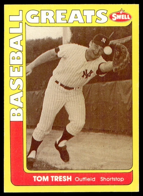 1991 SWELL BASEBALL Greats Tom Tresh New York Yankees #66 EUR 2,01 ...