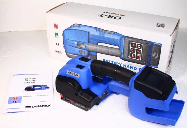 ORGAPACK OR-T 270 Battery Operated Strapping Tool Machine ORT270 - New ...