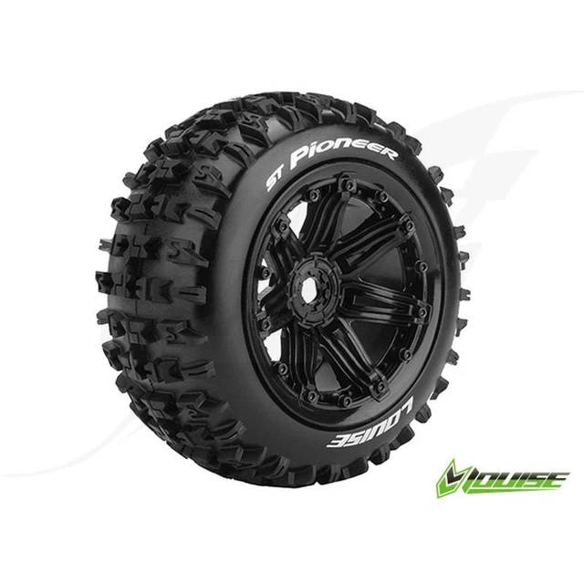 [FR] LOUISE ST-PIONEER Sport-Compound rim Black (2) 17mm Traxxas, Arrma ...