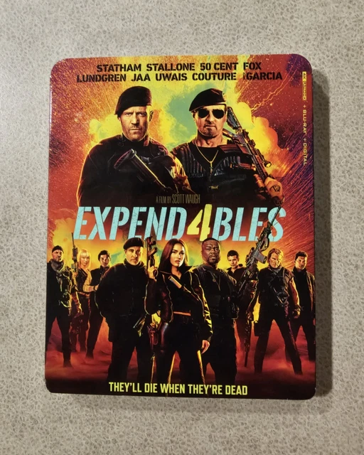THE EXPENDABLES 4K Ultra HD [Blu-ray + hd numérique], DVD neufs EUR 46 ...