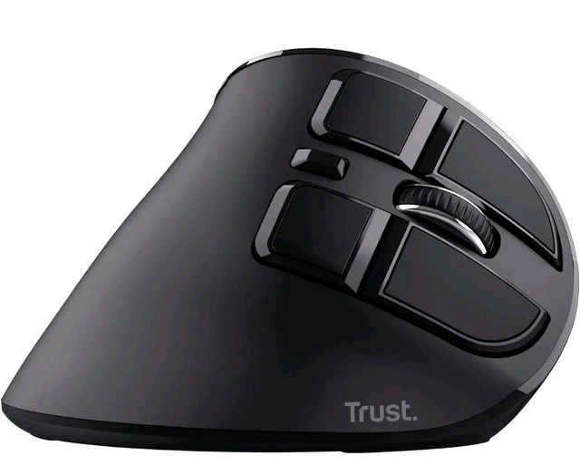 TRUST VOXX VERTICAL Ergonomic Mouse, Rechargeable Wireless Mouse ...