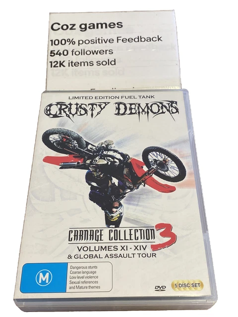 CRUSTY DEMONS CARNAGE Collection 3 Volumes 11-14 region 4 MADMAN ...