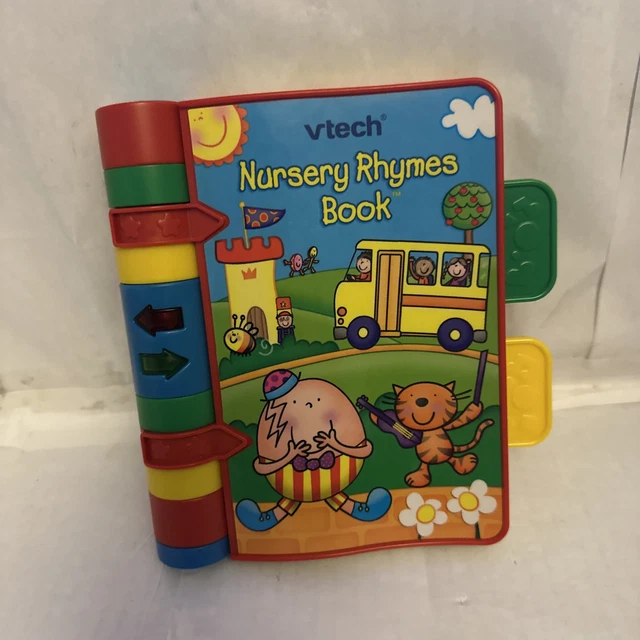 VTECH BABY NURSERY Rhymes Book Interactive Light Up Musical Book ...