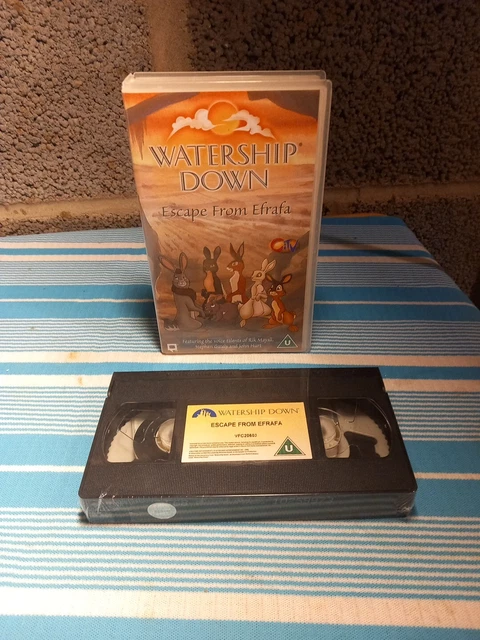 WATERSHIP DOWN ESCAPE From Efrafa CITV VHS Video Sealed Tape Vintage ...